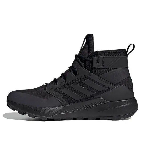 Adidas X Pharrell Terrex Trailmaker Mid Gtx Crossover High Top Sneakers - Black/grey