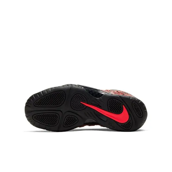 Nike Little Posite One 'lava' High Top Sneakers - Red
