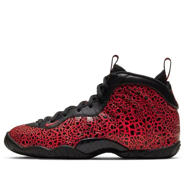 Nike Little Posite One 'lava' High Top Sneakers