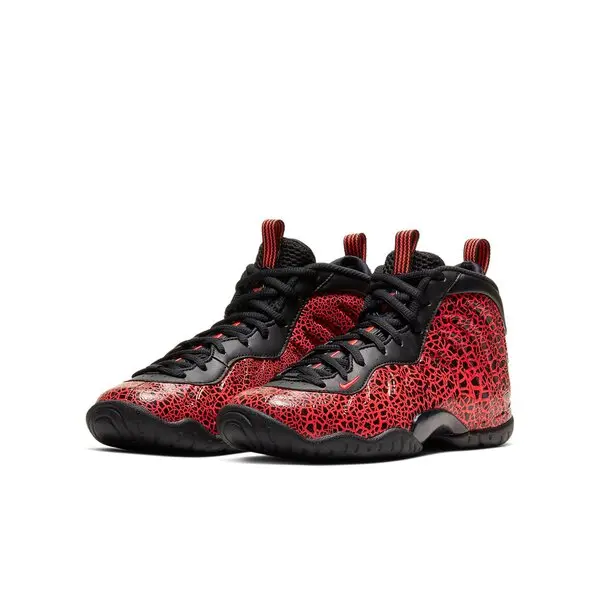 Nike Little Posite One 'lava' High Top Sneakers
