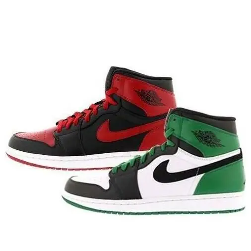 JORDAN 1 Retro High Dmp "bulls Celtics Pack - Black/red/green