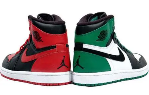 JORDAN 1 Retro High Dmp "bulls Celtics Pack - Black/red/green