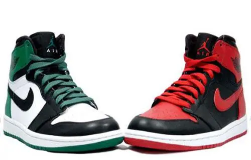 JORDAN 1 Retro High Dmp "bulls Celtics Pack - Black/red/green