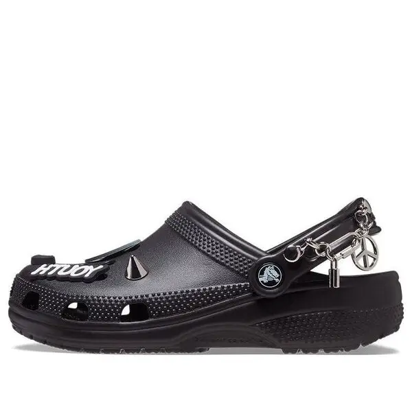 CROCS Classic Casual Embellished Clogs - Black