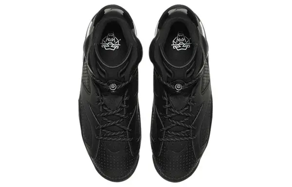 JORDAN 6 Retro "black Cat" Sneakers - Black/white