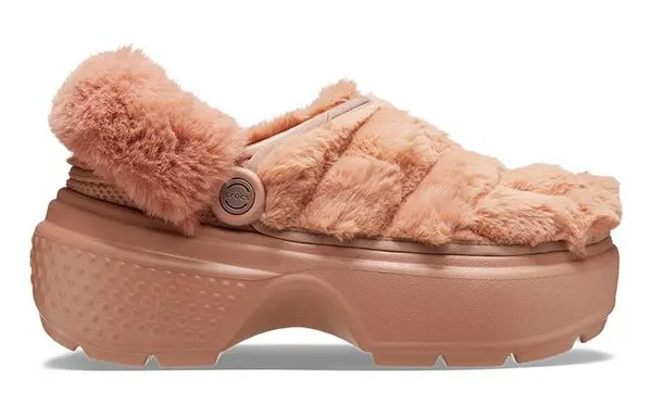 CROCS Stomp Quilted Clog - Orange