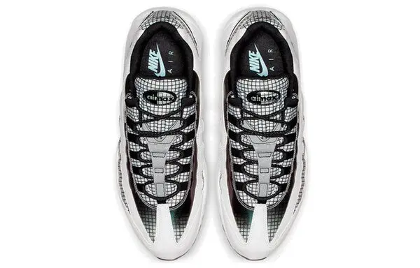 Nike Max 95 Lv8 'grid' Sneakers - White/black