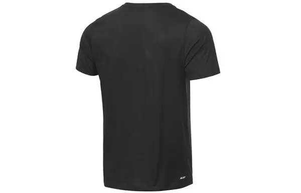 NEW BALANCE Tenacity Heather Tech T-shirt Asia Sizing - Black