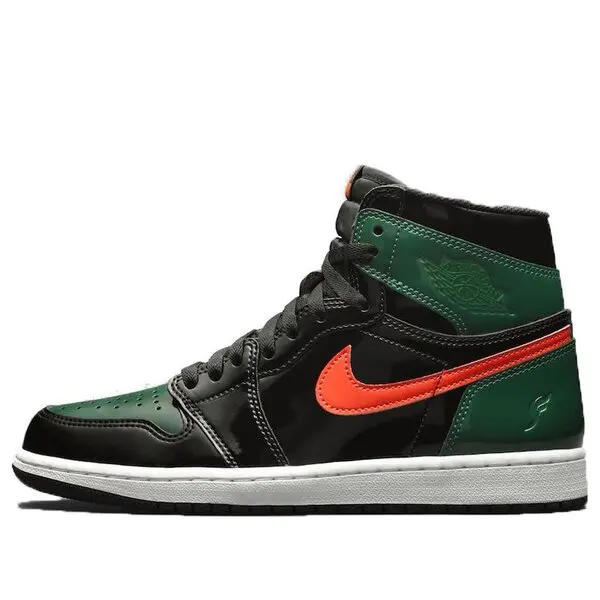 JORDAN 1 Retro High Og X Solefly 'art Basel' Sneakers - Black