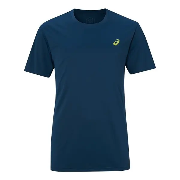 Asics Logo Running T-shirt 'teal - Teal/green