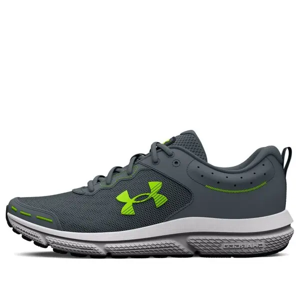 Under Armour Charged Assert Sneakers - Gravel/lime Surge