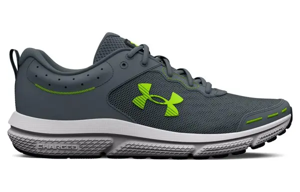 Under Armour Charged Assert Sneakers - Gravel/lime Surge