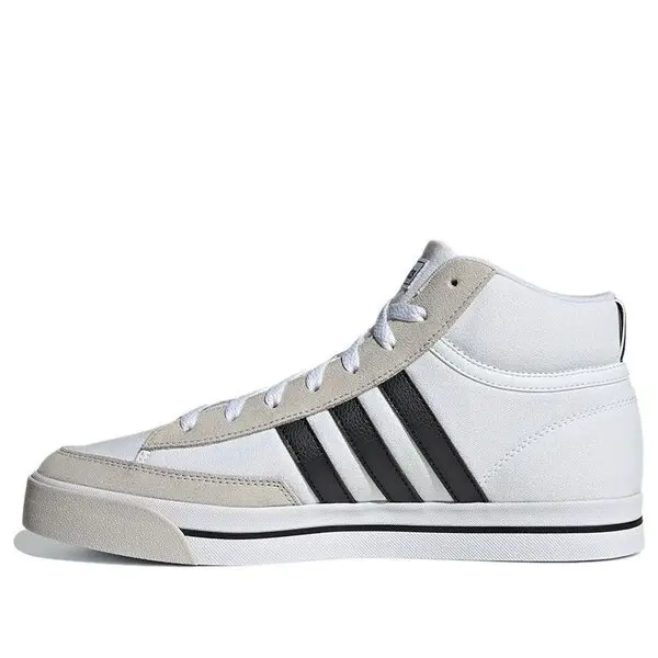 Adidas Neo Retrovulc Mid Sneakers - White/gray/black