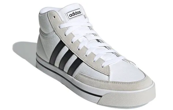 Adidas Neo Retrovulc Mid Sneakers - White/gray/black
