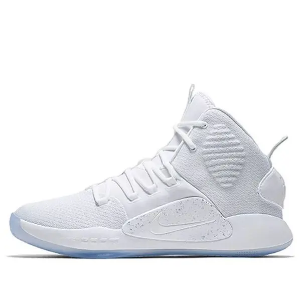 Nike Hyperdunk X Ep Ice High Top Basketball Sneakers - White