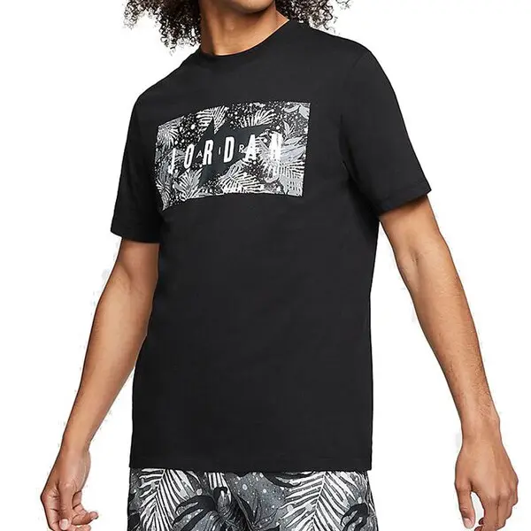 JORDAN Air Poolside Flowers Short Sleeve T-shirt