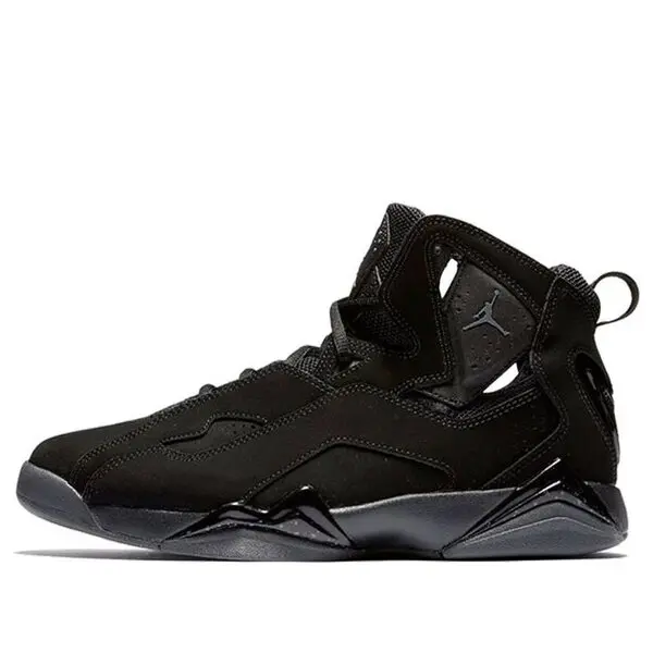 JORDAN Air True Flight High Top Sneakers - Black