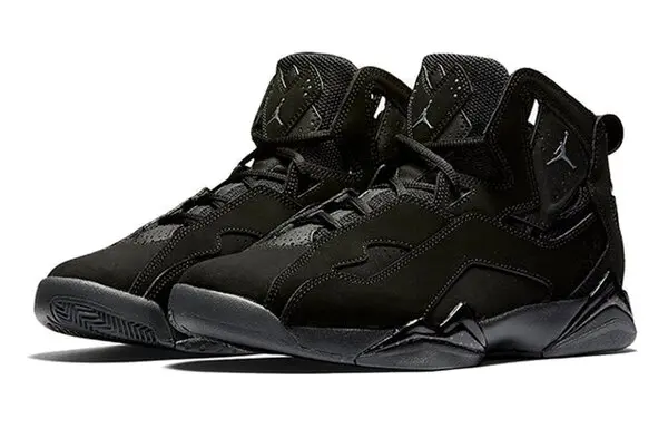 JORDAN Air True Flight High Top Sneakers - Black