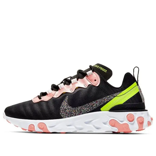 Nike React Element 55 Premium Sneakers - Black