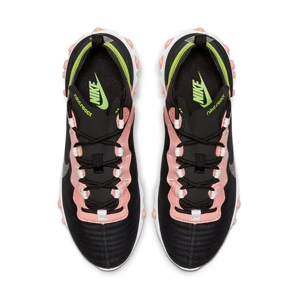 Nike React Element 55 Premium Sneakers - Black