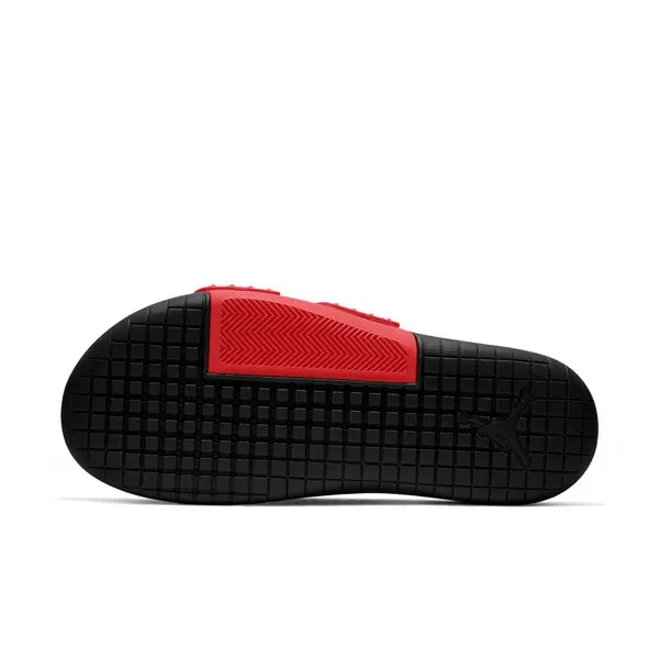 JORDAN Air Hydro Colorblock Casual Slippers - Red/black