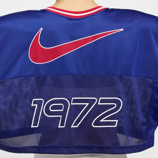 Nike Cropped Jersey - Blue