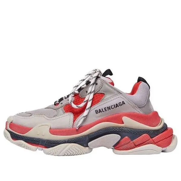 Balenciaga Triple S Sneakers - Redgray