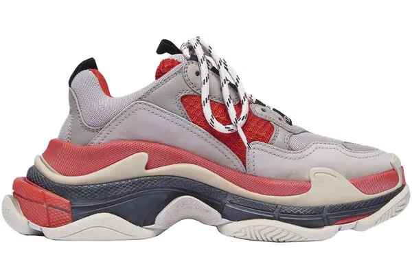 Balenciaga Triple S Sneakers - Redgray