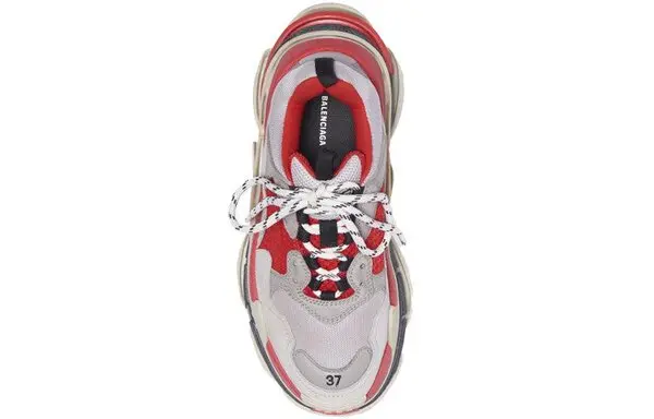Balenciaga Triple S Sneakers - Redgray