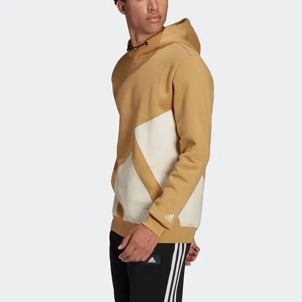 Adidas Color Blocked Logo Hoodie