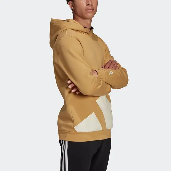 Adidas Color Blocked Logo Hoodie