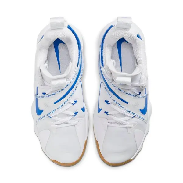 Nike React Hyperset Training Shoes - White/blue