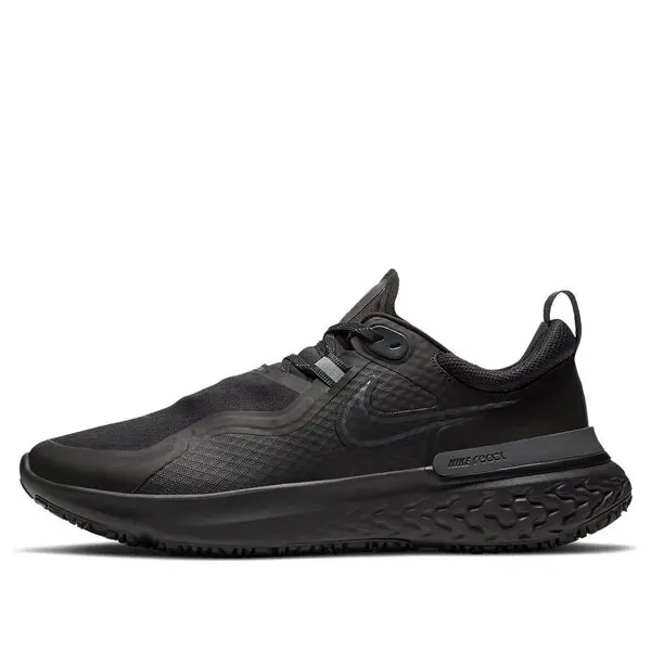 Nike React Miler Shield Low Top Sneakers - Black