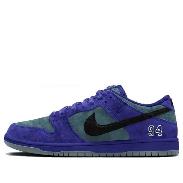 Nike X Supreme Sb Dunk Low "94 - Ink/iron Grey/black