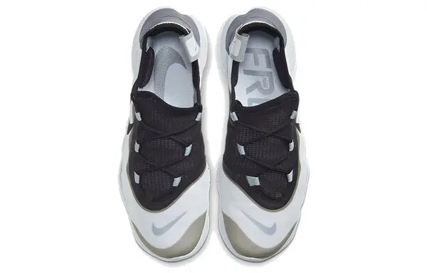 Nike Free Rn 5.0 2020 Athletic Sneakers - White/black-obsidian Mist