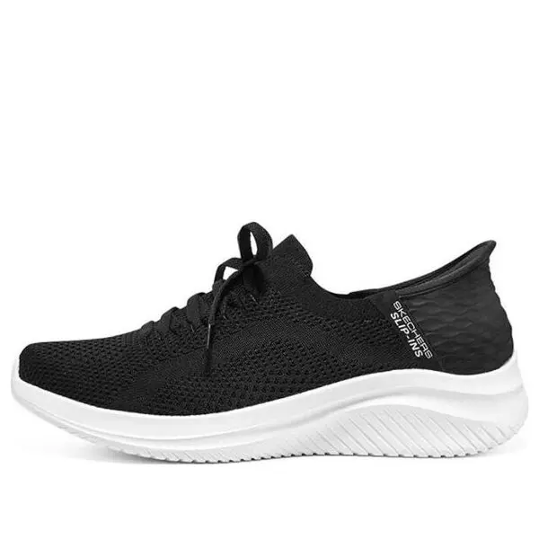 Sketchers Ultra Flex 3.0 Sneakers - Black/white