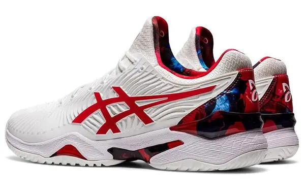 Asics Court Ff Novak Le Athletic Sneakers - White/red