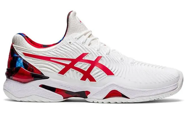 Asics Court Ff Novak Le Athletic Sneakers - White/red