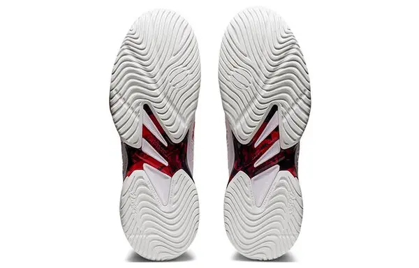 Asics Court Ff Novak Le Athletic Sneakers - White/red
