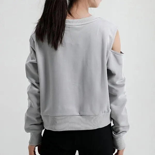 PUMA Logo Printing Round-neck Sweatshirt
