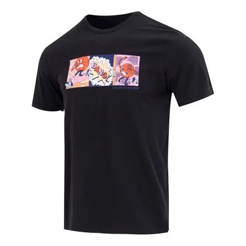 Adidas Lil' Stripe Basketball Graphic Tee 'black - Default Colorway