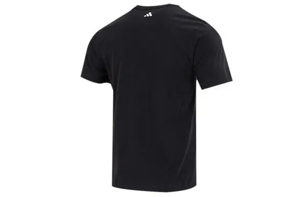 Adidas Lil' Stripe Basketball Graphic Tee 'black