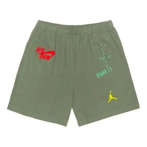 TRAVIS SCOTT Cactus Jack X Jordan Shorts - Green