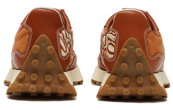 NEW BALANCE Ms327 X Franck Muller Leather Sneakers