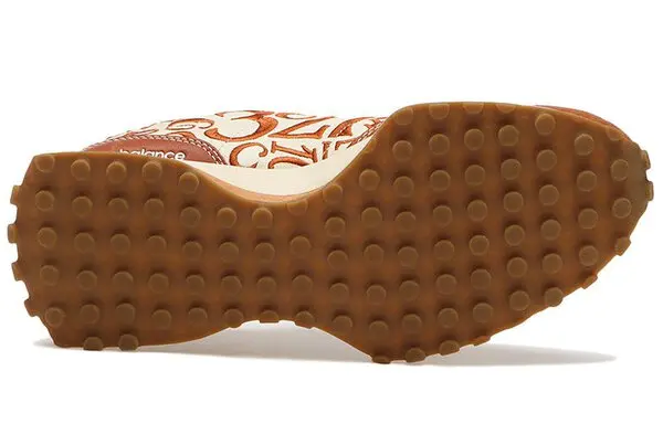 NEW BALANCE Ms327 X Franck Muller Leather Sneakers