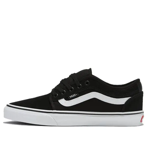 VANS Chukka Low Sidestripe Sneakers - Black/white