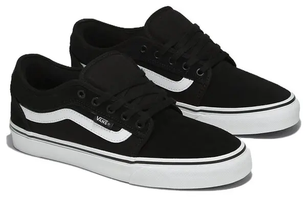 VANS Chukka Low Sidestripe Sneakers - Black/white