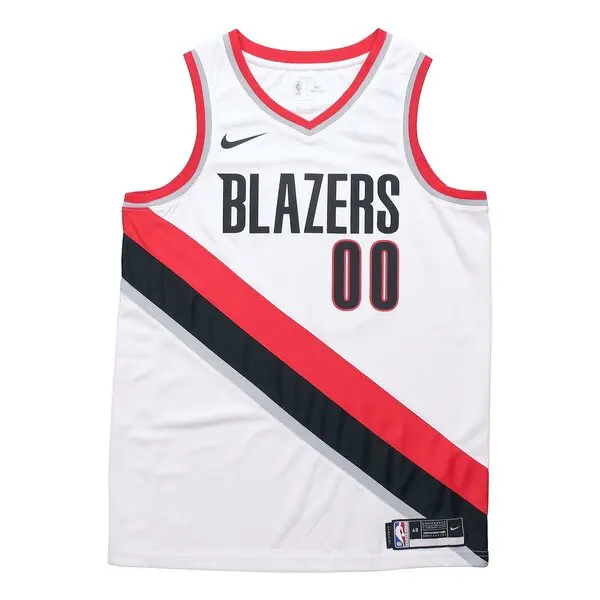 Nike Nba Portland Trail Blazers Basketball Jersey - White
