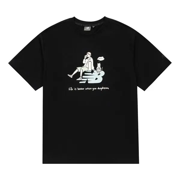 NEW BALANCE X Pk Graphic Tee - Black/white
