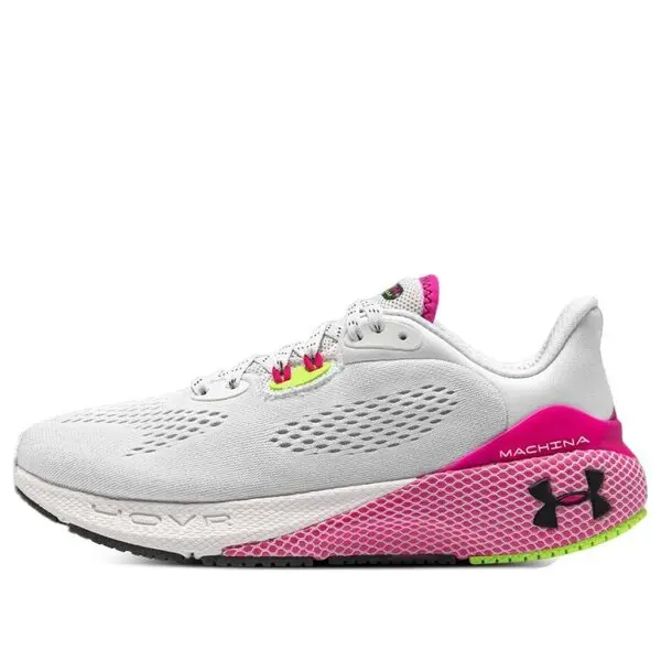 Under Armour Hovr Machina 3 Cn Athletic Sneakers - White/pink
